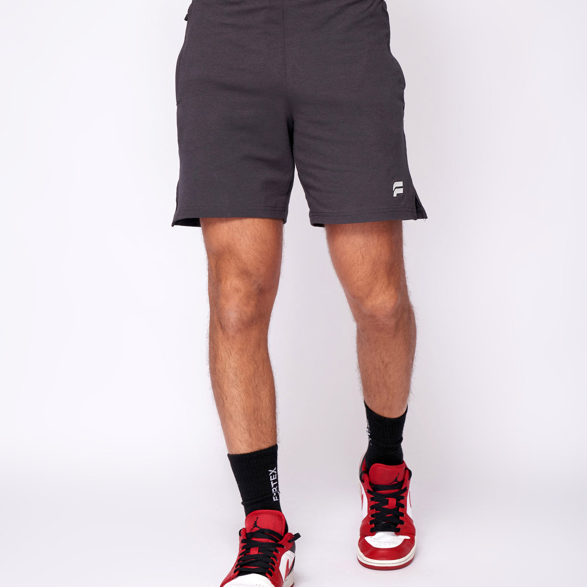 Essential Shorts - Shadow Grey - Fortex Fitness