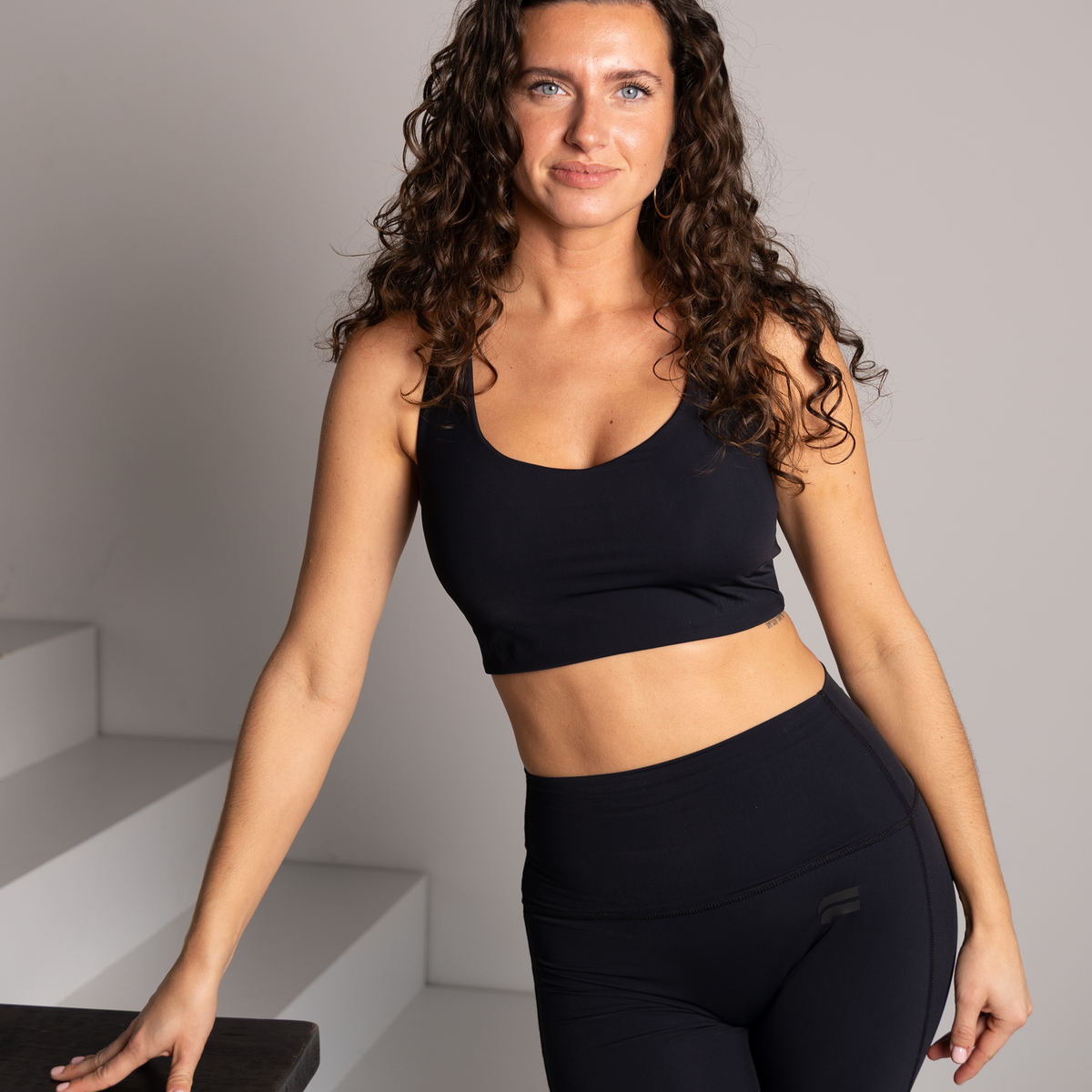 Everyday Sports Bra - Black - Fortex Fitness