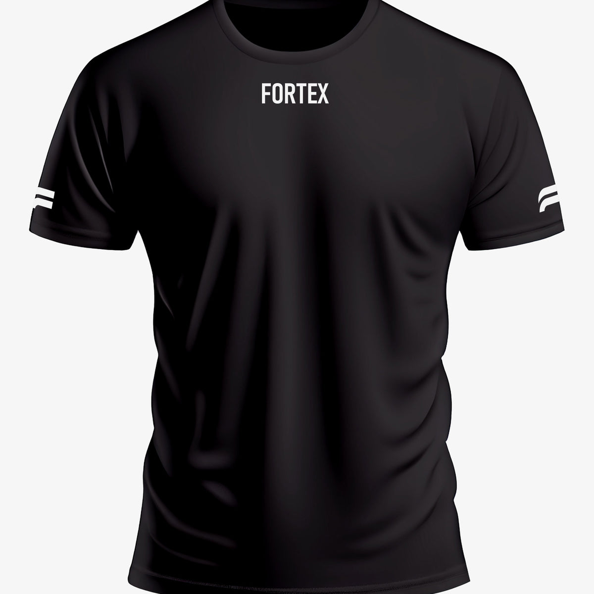 Men's Competition T-Shirt - Black - Fortex Fitness